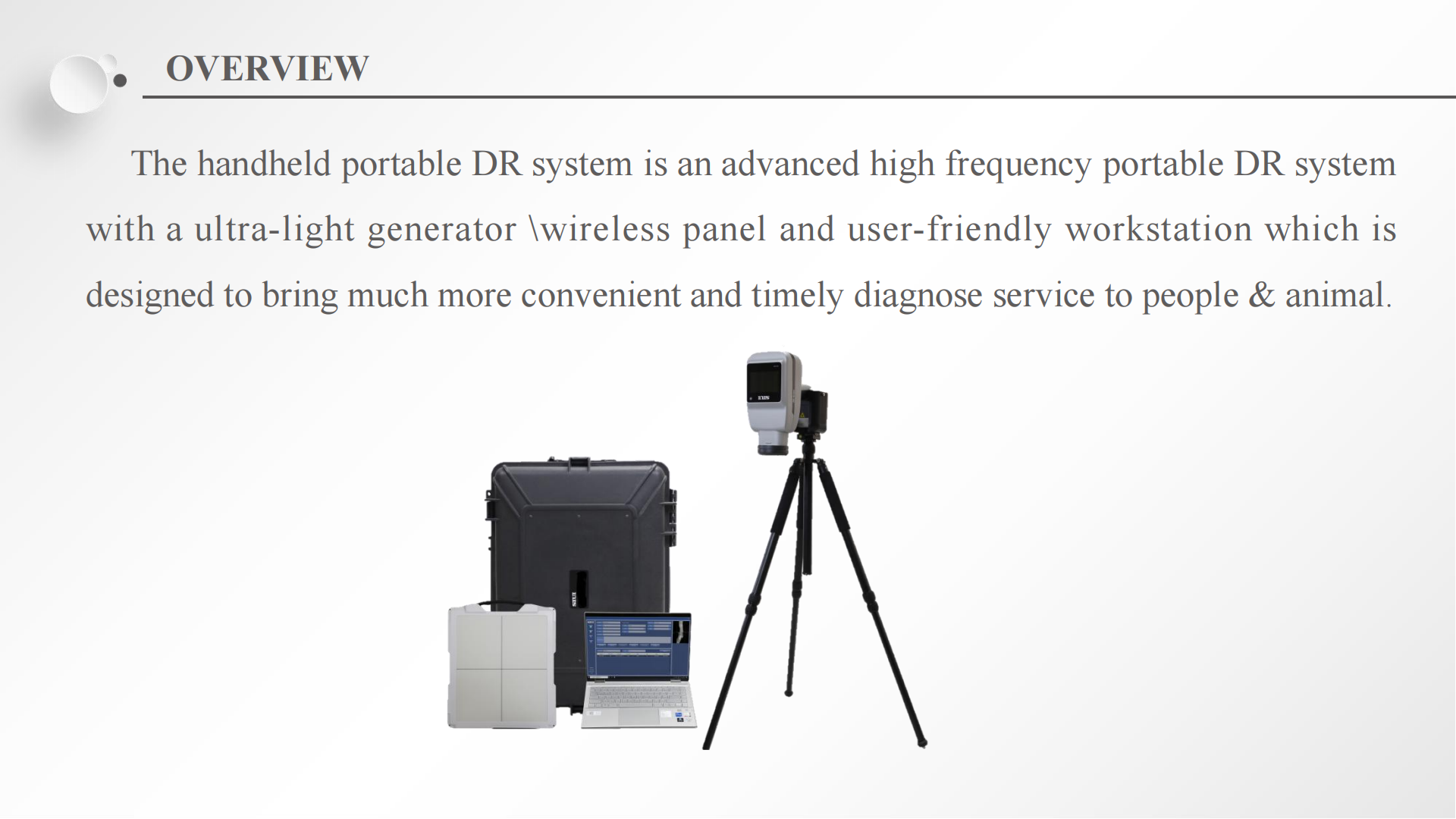560W Hand-held X-ray Machine - Archmedxray